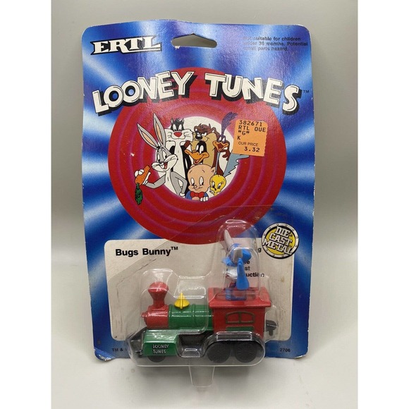 Ertl | Toys | 989 Ertl Diecast Bugs Bunny In Looney Tunes Locomotive ...